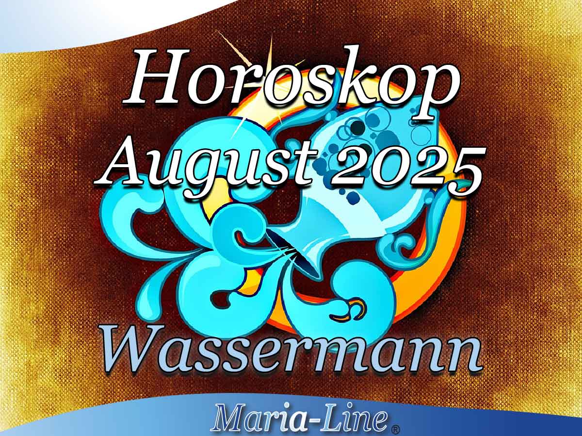 Monatshoroskop August 2025 Wassermann