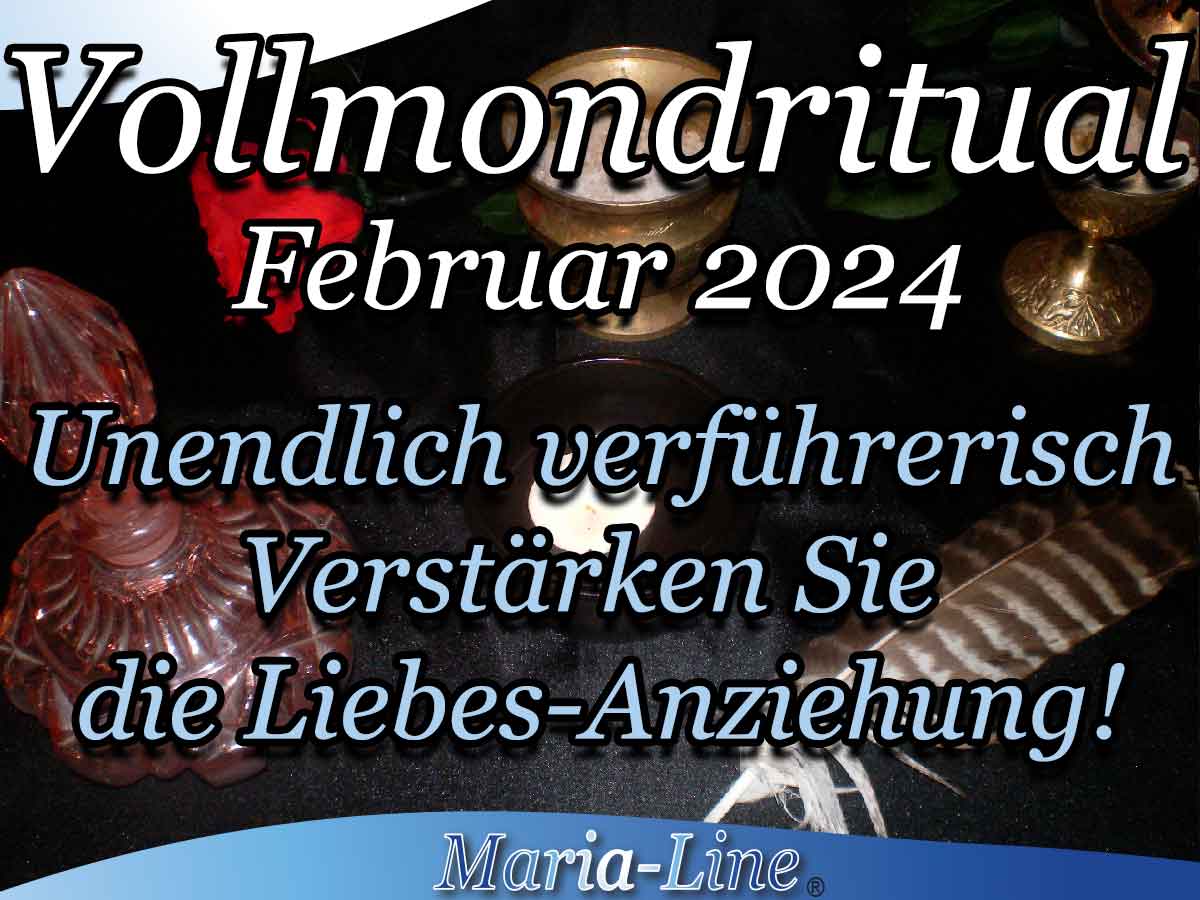 Der Vollmond für Liebe und Anziehung - Vollmondritual Februar 2024