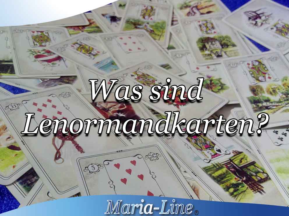Lenormand-Karten legen Kunst des Kartenlegens | Maria-Line